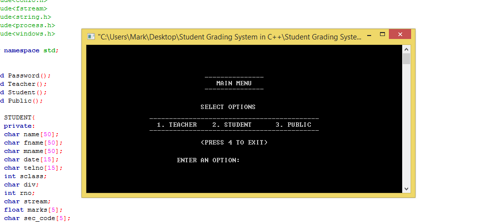 Student Grading System In C Free Source Code SourceCodester
